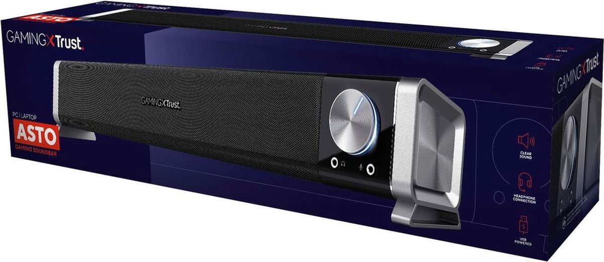 Trust GXT618 Asto – Soundbar – USB – PC Speaker | bol.