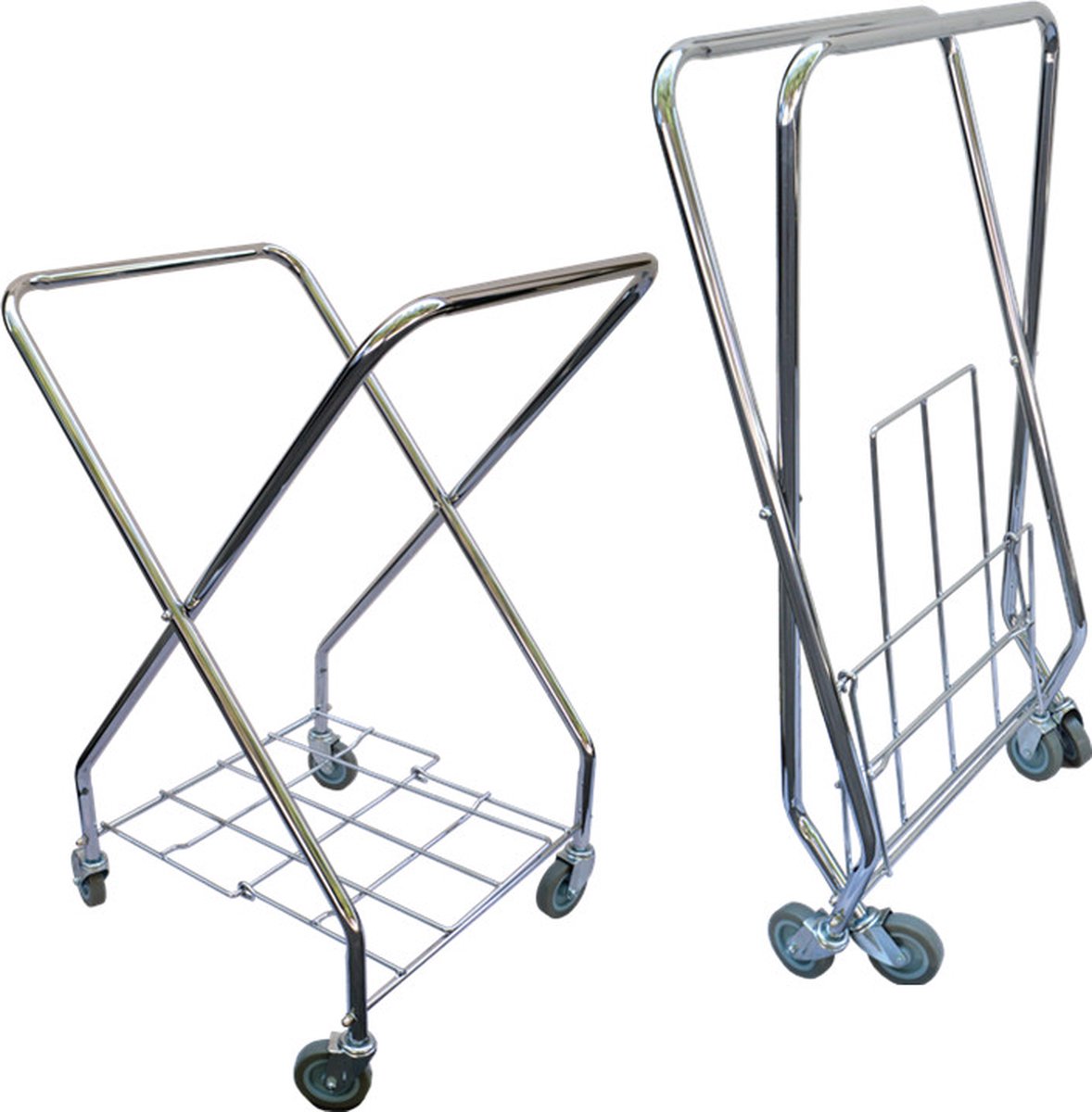 Silvermile Linnenwagen - Wastrolley - Waswagen - Wasgoed trolley - 200 ...