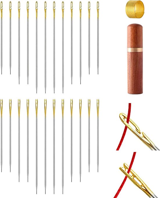 Naainaalden / Sewing needles_48pcs | bol