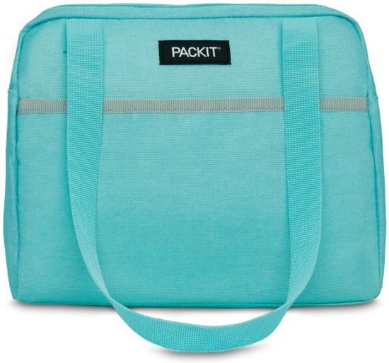 Koeltas - 4 Liter - Pack It - Hampton - Aqua - PVC-, BPA-, ftalaat- en ...