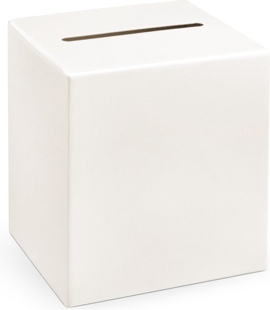 PartyDeco enveloppendoos Cream - Bruiloft - creme/wit - karton - 24 x ...