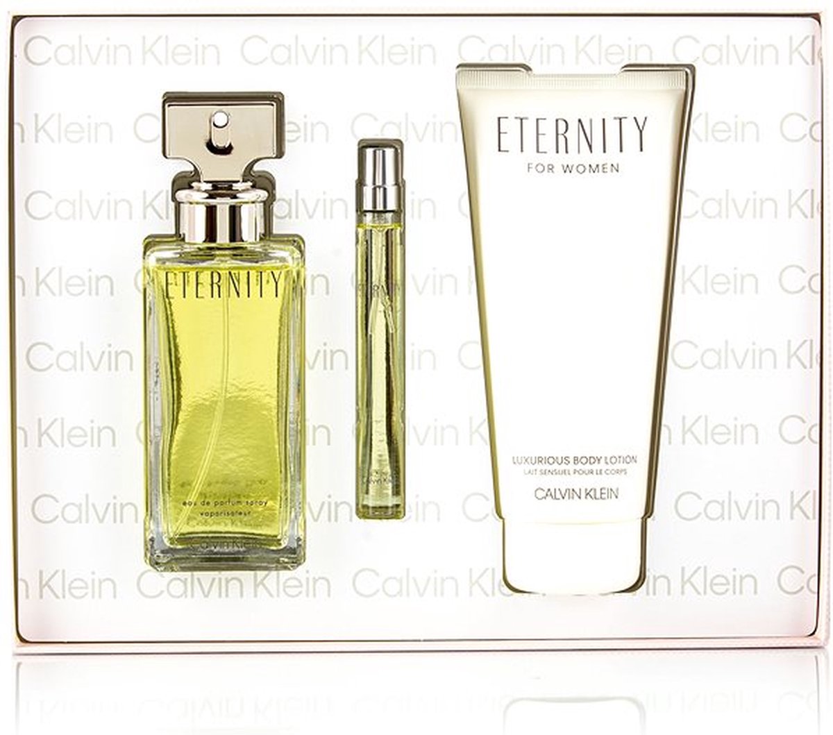 Calvin Klein Eternity Gift Set voor Vrouwen Eau de Parfum 100 ml ...