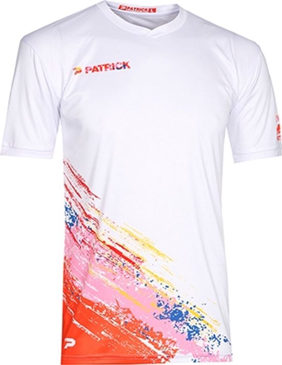 Patrick Match Limited 2023 Shirt Korte Mouw Heren - Wit | Maat: XL | bol