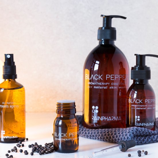 RainPharma - Essential Oil Black Pepper - Aroma voor diffuser of spray ...