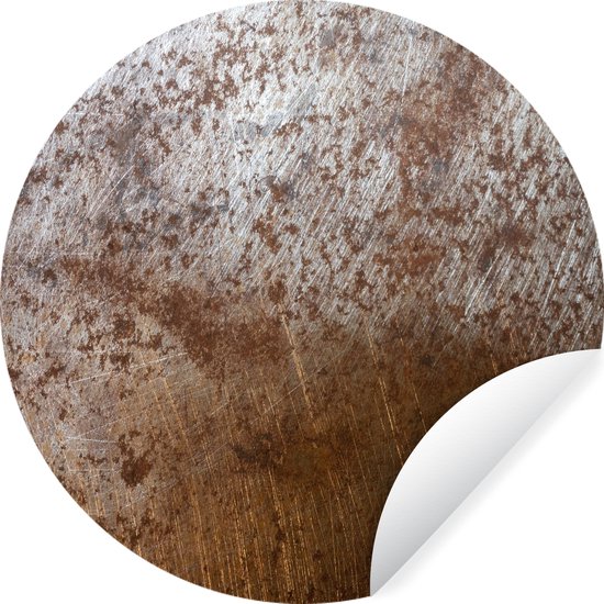 WallCircle - Muurstickers - Behangcirkel - IJzer - Roest - Verweerd ...
