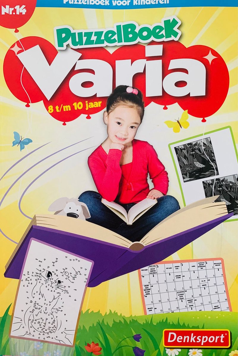 Denksport - Nr.14 Puzzelboek Varia voor kinderen 8-10 jaar - Denksport ...