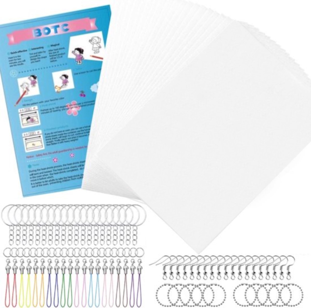 BOTC Krimpfolie set - 70-Delig Inclusief Accessoires - Krimpie Dinkie ...