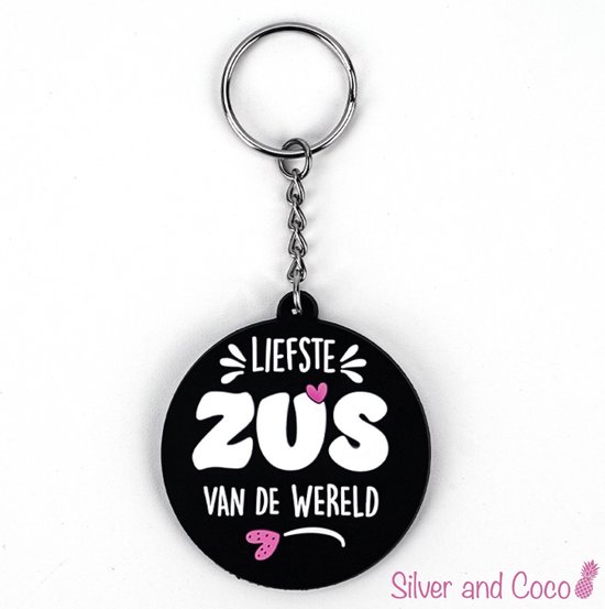 SilverAndCoco® - Verjaardag Cadeautje / 2D Sleutelhanger Auto Huis ...