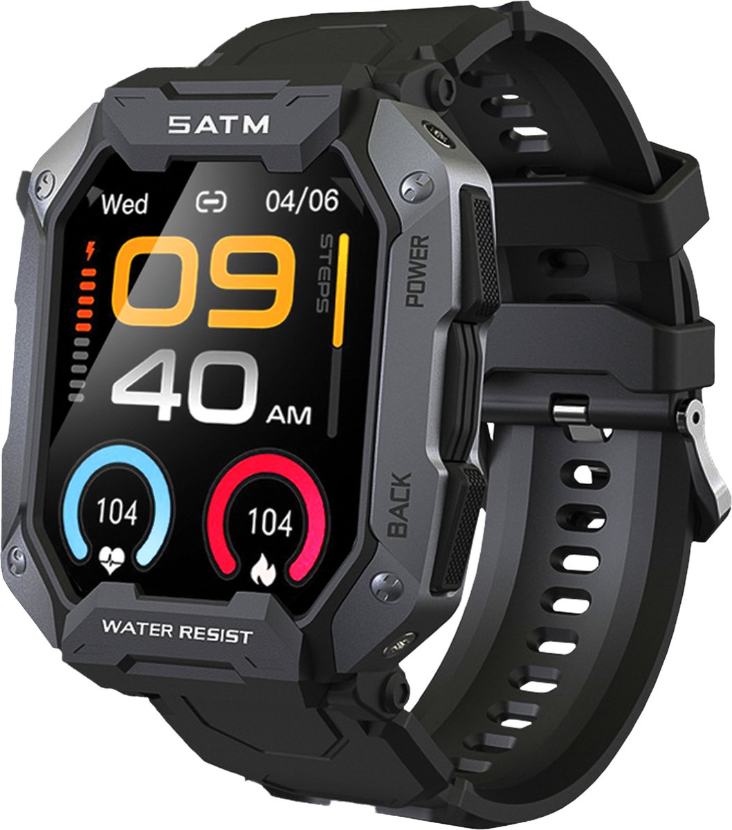 Vertrex Smartwatch Heren - Horloge - Smartwatches - Android - Smart ...
