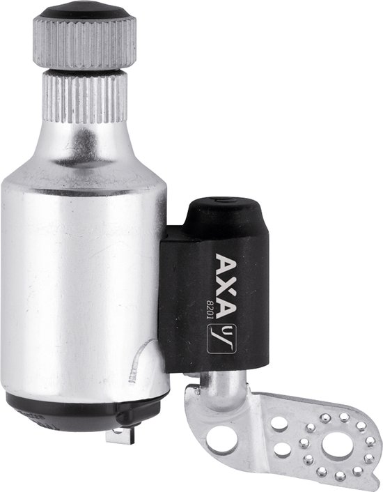 Dynamo AXA 8201 links met PVC wiel - zilver (op kaart) | bol
