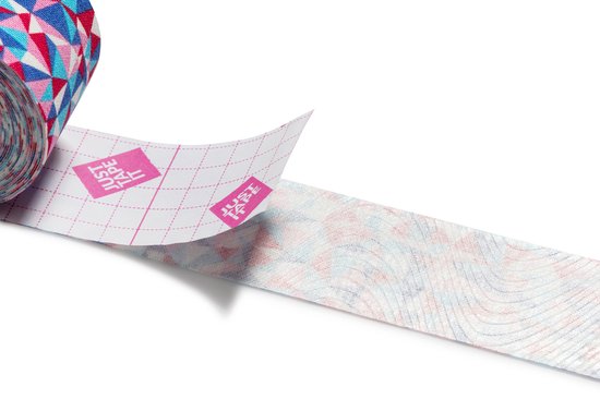 Just Tape It -Kinesiotape met Graphic Shuffle design - 5m x 5cm | bol