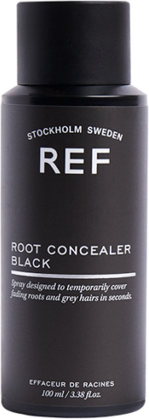REF Stockholm - Root Concealer Haarspray Black - 100ml | bol