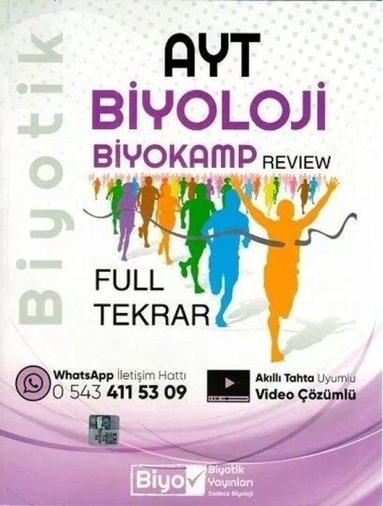 AYT Biyoloji Full Tekrar Biyokamp Review, Kolektif | 9786050644821 | Boeken | bol