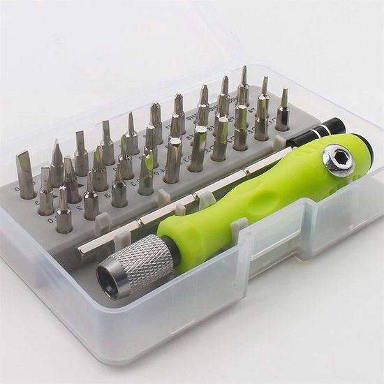32 In 1 Schroevendraaier Set - Gereedschap - Precisie Mini Magnetische ...