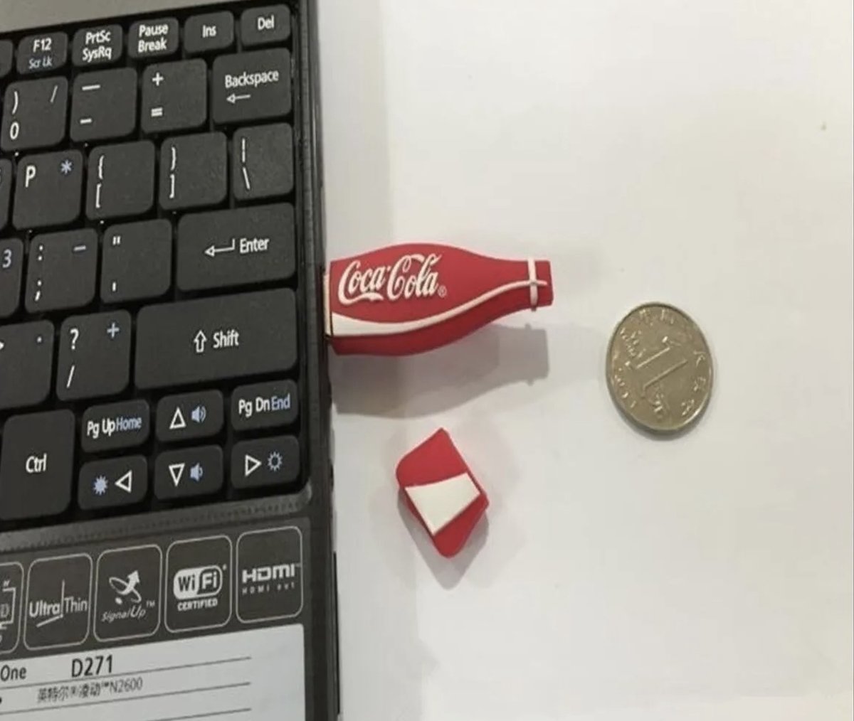 Coca-Cola USB 2.0 Flash Drive 4 GB Rood/Wit | bol.com