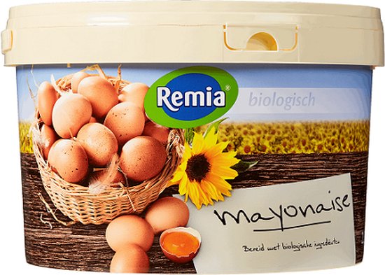 Remia Biologische mayonaise, emmer 2,5 ltr | bol