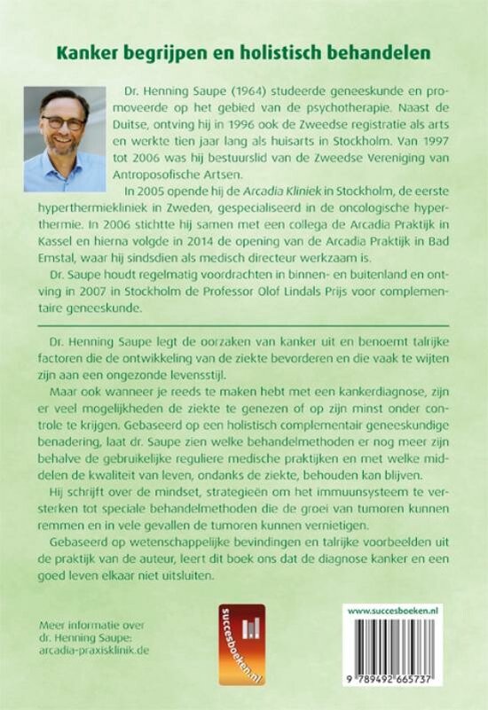 Kanker begrijpen en holistisch behandelen | 9789492665737 | Henning ...