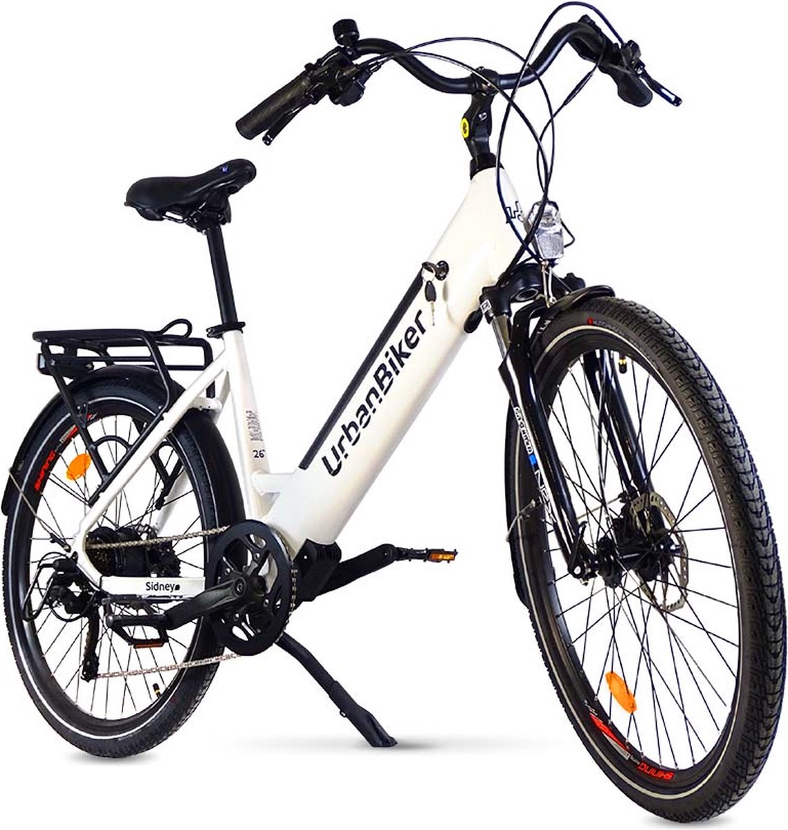 Urbanbiker Sidney 23 - Elektrische Stadsfiets- Afneembare Lithium Accu ...