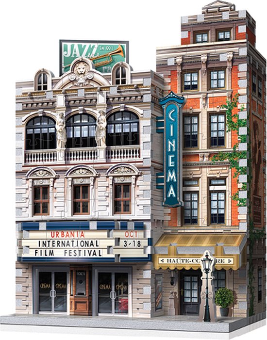 Wrebbit Wrebbit 3D puzzel - Urbania Cinema (300) | bol