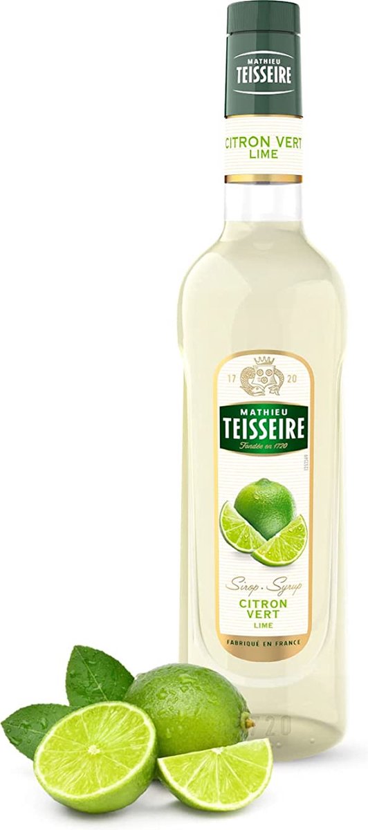 Mathieu Teisseire Citron Vert Lime Siroop 70cl Voor Cocktails | bol.com