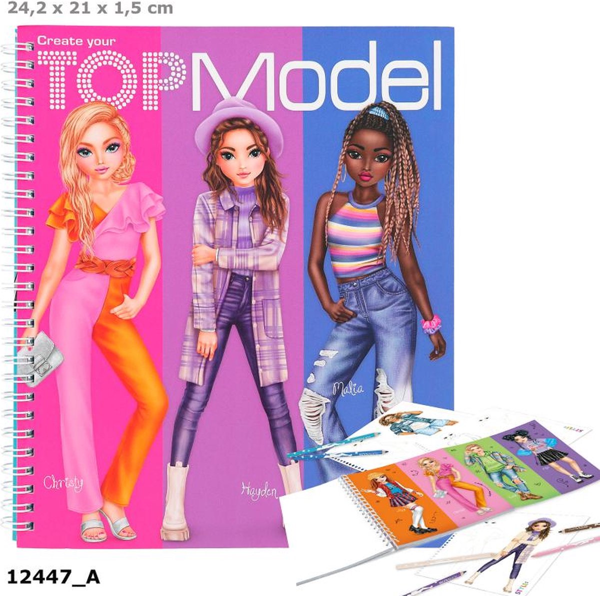 Create your TOPModel kleurboek | bol