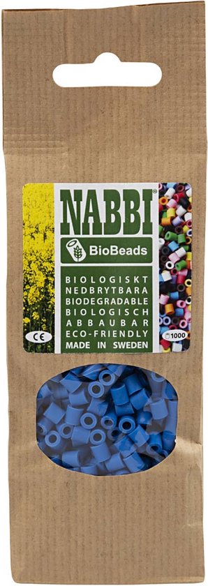 BioBeads van NABBI, afm 5x5 mm, gatgrootte 2.5 mm, medium, lichtroze ...