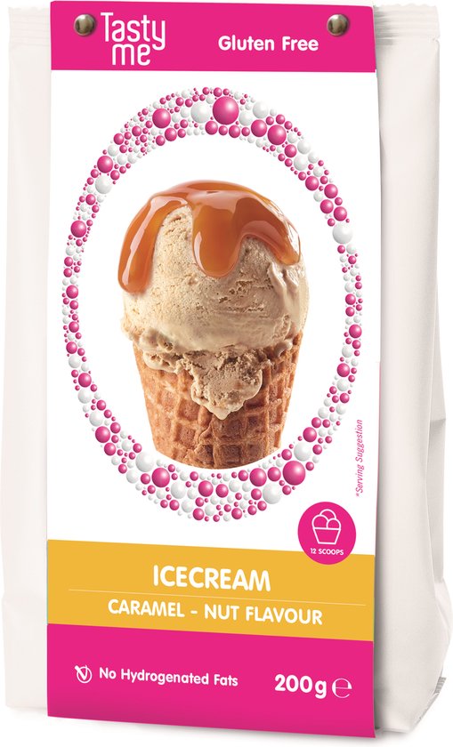 Set 4 van 3 ijsmixen glutenvrij - glutenvrij bakken - Tasty Me | bol