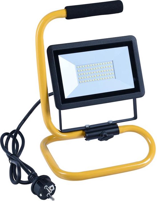 LED bouwlamp op statief 4000 lm 50 Watt kantelbaar | bol