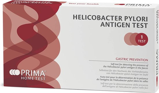 Prima Lab Helicobacter Pylori Test Kit - Antigeen in ontlasting - 1 ...