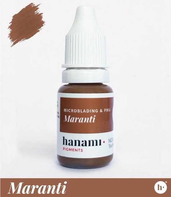 Hanami Maranti - 10 ml - PMU pigment wenkbrauw - PMU ink brows | bol