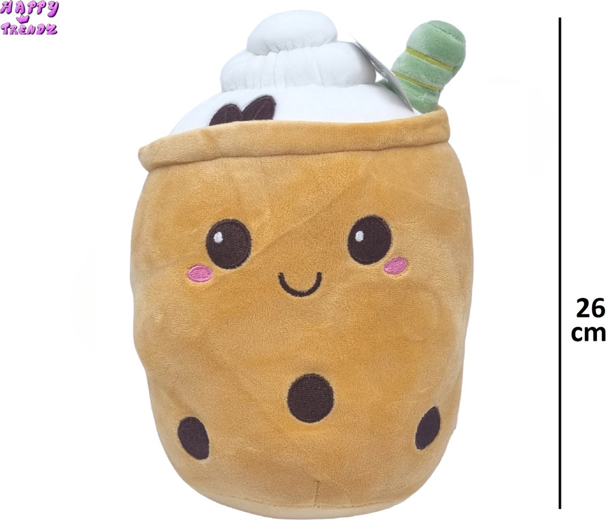 Happy Trendz® 3 stuks Bubble Tea Boba Knuffels - Kawaii set 3 ...