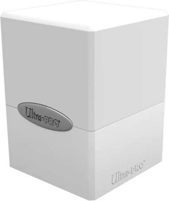 Ultra Pro Satin Cube Arctic White Deck Box | bol