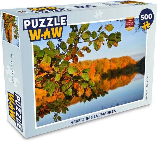 Puzzel Herfst in Denemarken - Legpuzzel - Puzzel 500 stukjes | bol