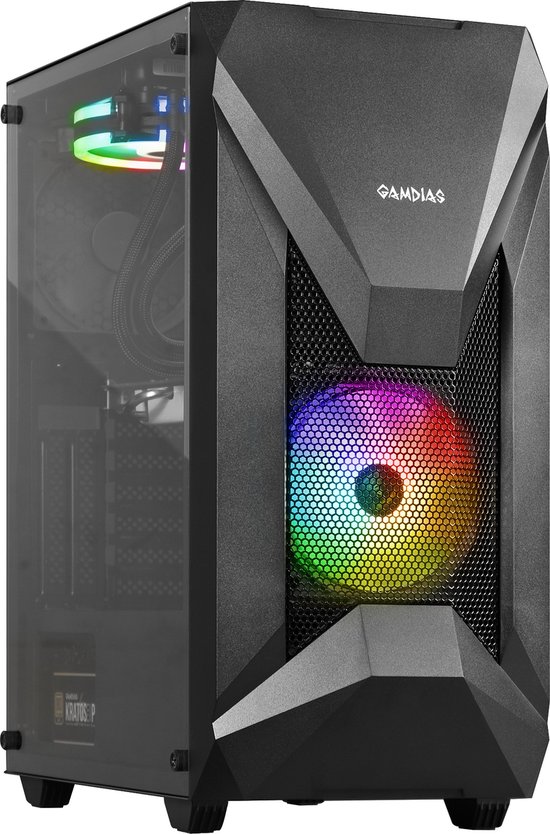 Gamdias Athena Elite E1 RGB Gaming Case - Game PC / Computer Behuizing ...