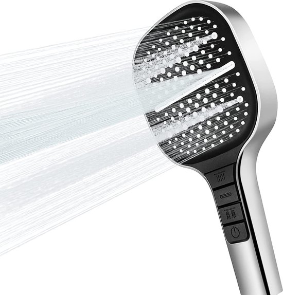 douchekop 7 modi waterbesparende douchekop bad grote douche snelle ...