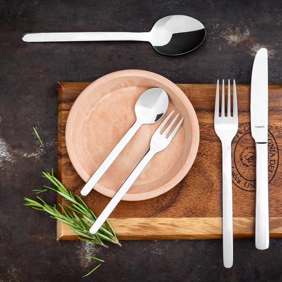 Mio Bestekset, 30-delig, trendy bestekset voor 6 personen, hoogglans ...