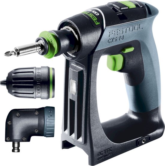 Festool CXS 18-Basic-Set Accu Schroefboormachine 18V Basic Body in Systainer - 577333 | bol