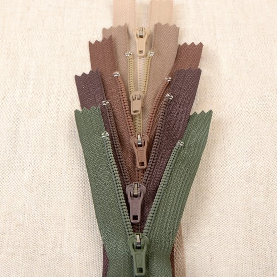 Broekrits polyester stevig wit 501 15cm - niet-deelbare rits | bol