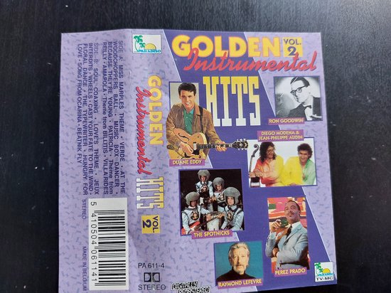 GOLDEN INSTRUMENTAL HITS (CASSETTEBANDJE), Various | Muziek | bol.com