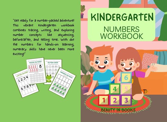 Kindergarten Numbers Workbook (ebook), Beauty in Books | 9781961634206 ...