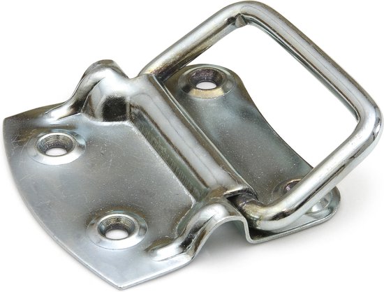 Kistgreep handle / kist handvatten - staal verzinkt - 10,5 cm ...