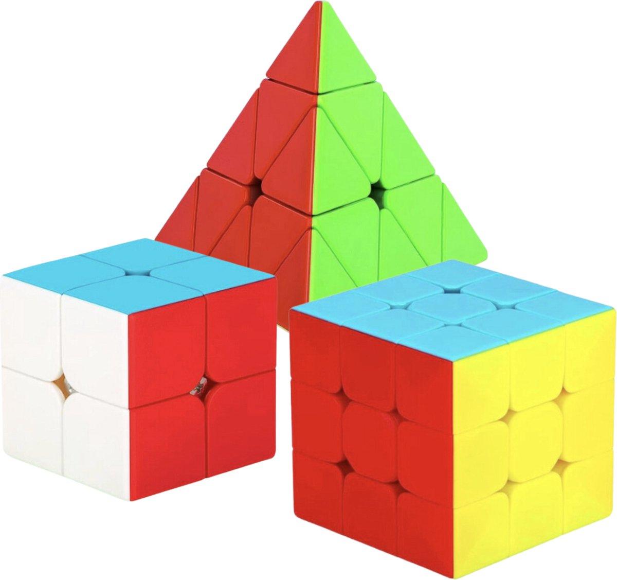 Speed Cube Set 3 in 1 - Breinbrekers voor Volwassenen en Kinderen ...