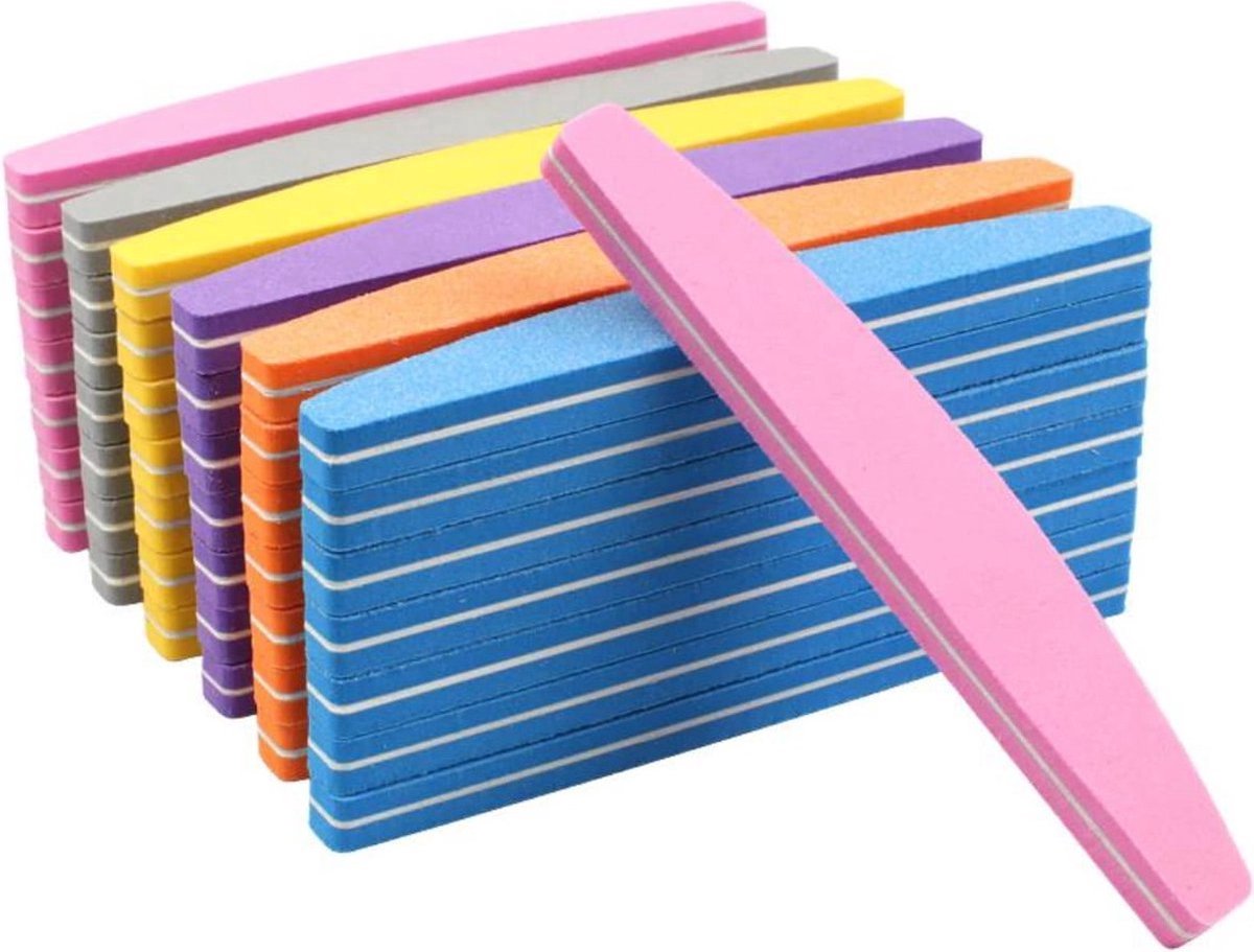 10x Vijlen 180/240 grit I Nagelbuffer I Nagelvijl I Polijstblok I ...