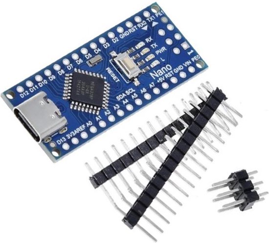 Atmel ATmega328 Nano v3 USB-C (Arduino Compatible) - CH340 | bol