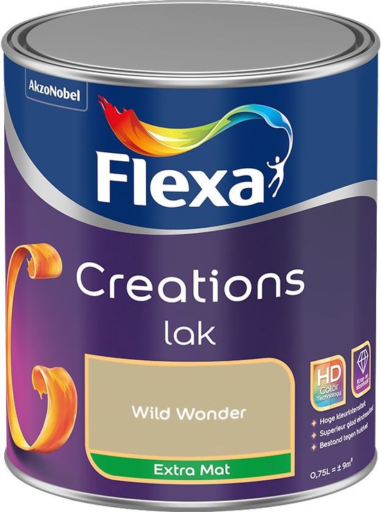 Flexa - creations lak extra mat - Wild Wonder - 750ml | bol.com