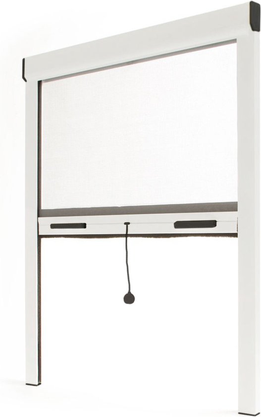 Rolhor op maat te snijden Alu - B 125 x H160 cm - Wit - 1 stuk ...