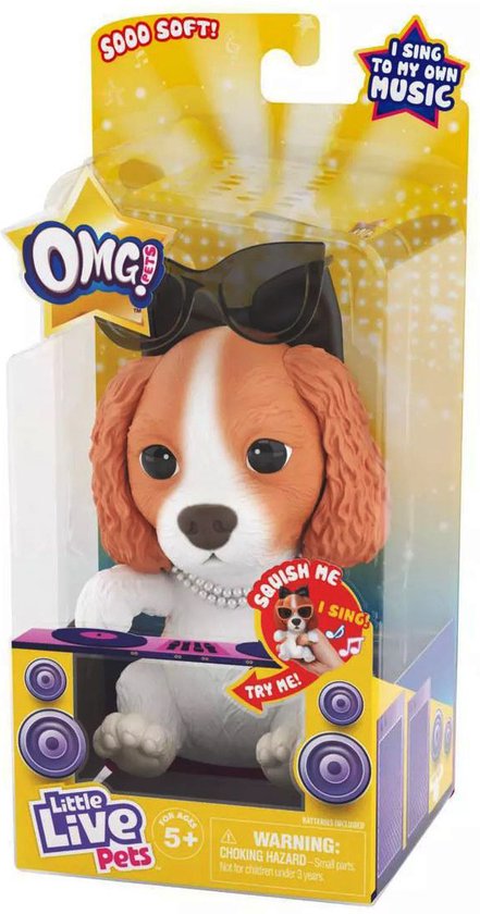 Little Live OMG Pets Have Talent Puppy Pop Diva | bol.com