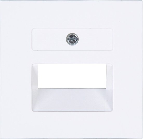 Kopp centraalplaat netwerkaansluiting UTP schuin geschikt voor 1-2 ...