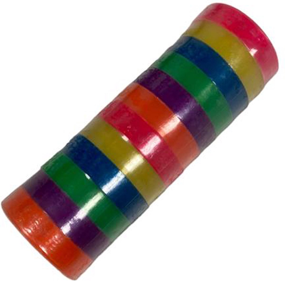 12 Rollen Gekleurd Plakband Rol - Transparant - Plakband - 12 Roll Self ...