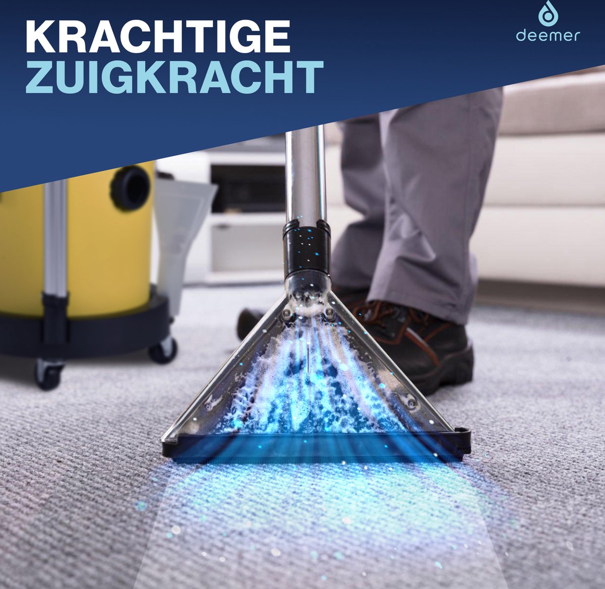 Deemer Tapijtreiniger Vlekkenreiniger Machine - Bank & Meubel Reiniger ...